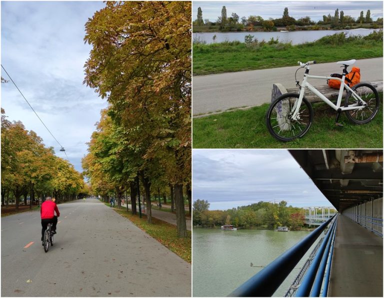 Wien mit dem Fahrrad [Österreich] - Gipfelglück
